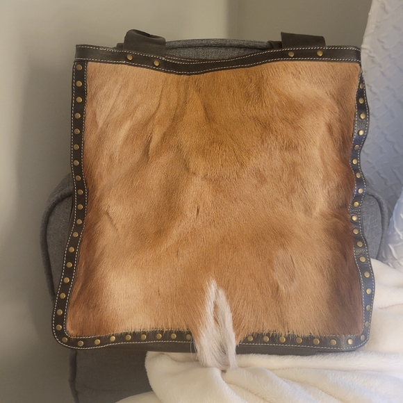 Diane Gail | Bags | Leather And Springbok Fur From Diane Gail | Poshmark